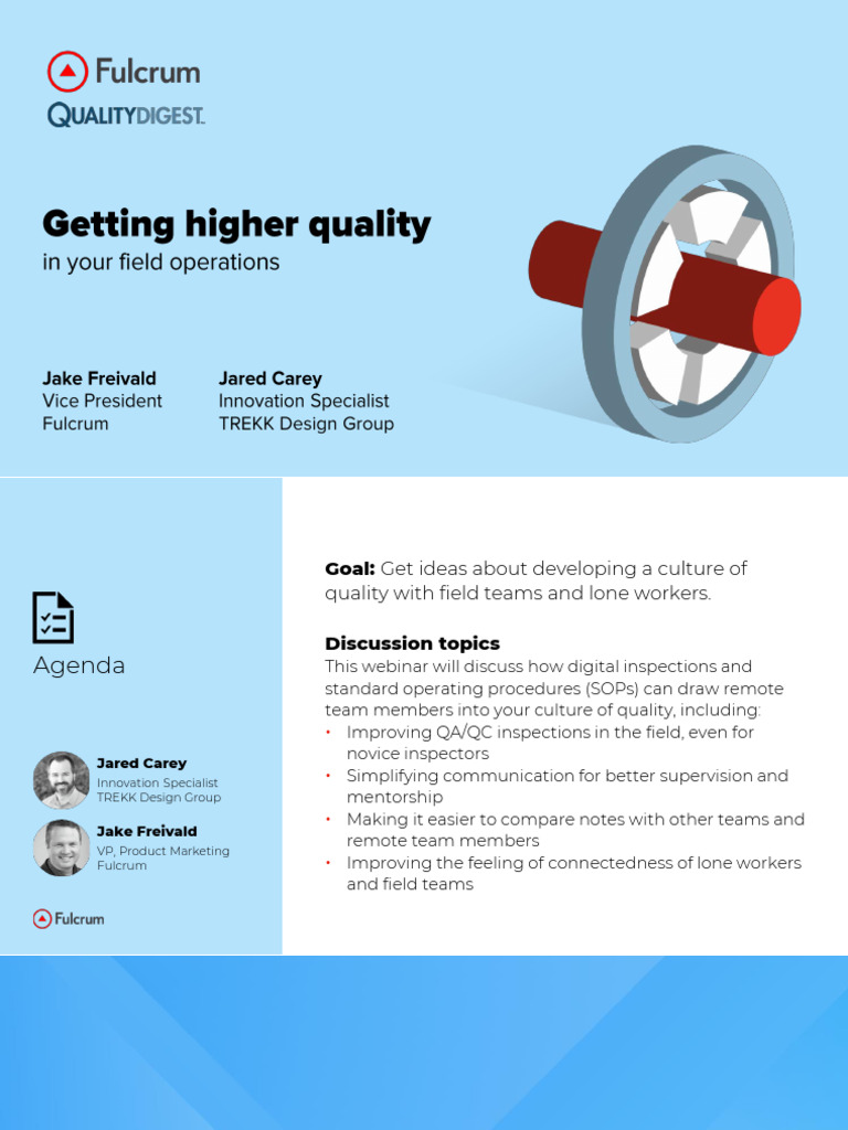 Getting Higher Quality | PDF | Computers | Technology & Engineering