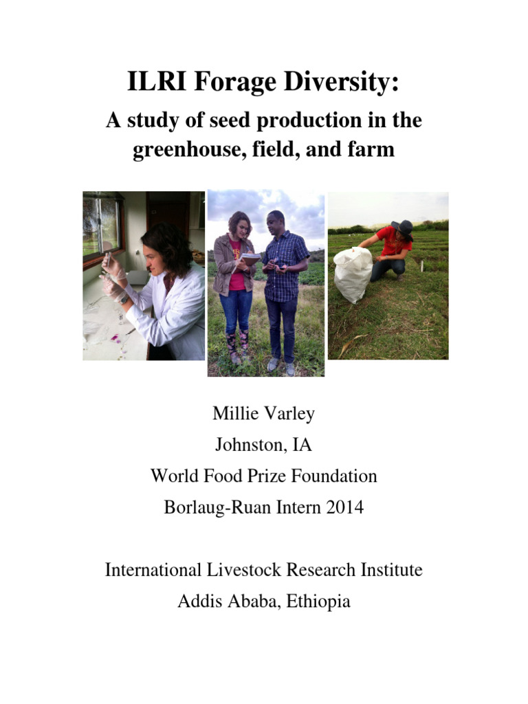 Forage Species | PDF | Flowers | Pollination