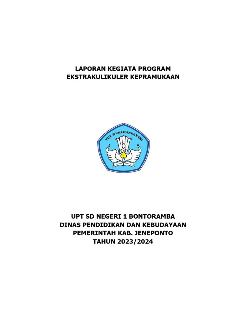 Laporan Ekstrakurikuler | PDF