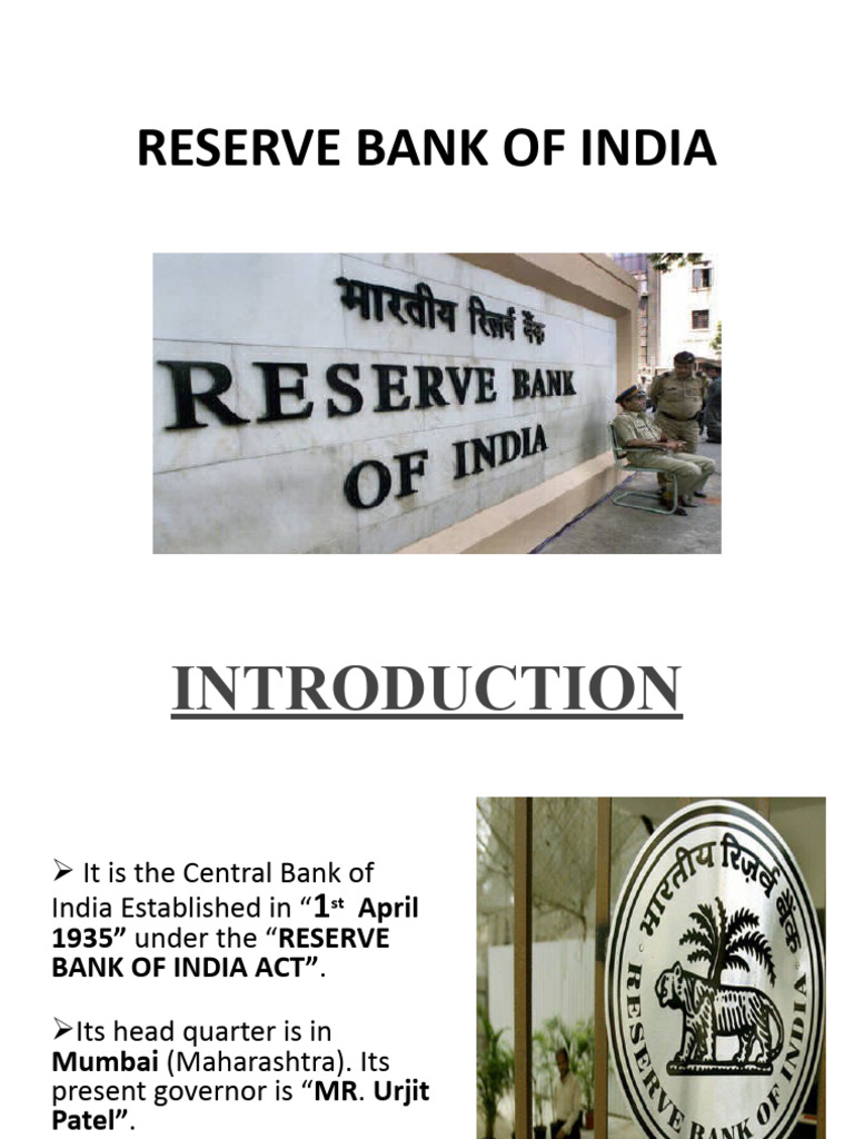 5. RBI | PDF | Reserve Bank Of India | Banks