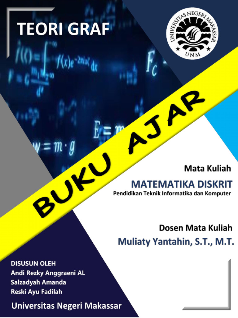 Buku Ajar Teori Graf Materi Matematika Diskrit. | PDF | Kajian Bahasa ...