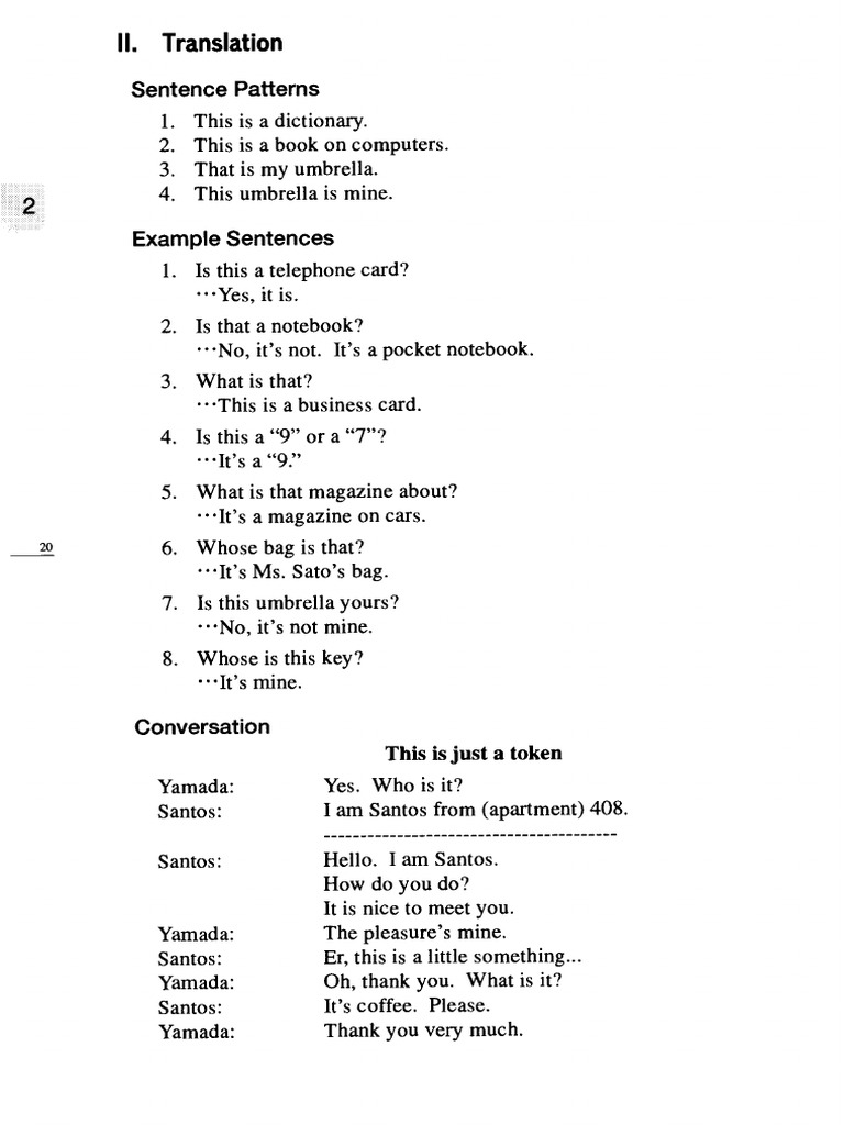 N5 Nihongo Vocabulary L2 | PDF