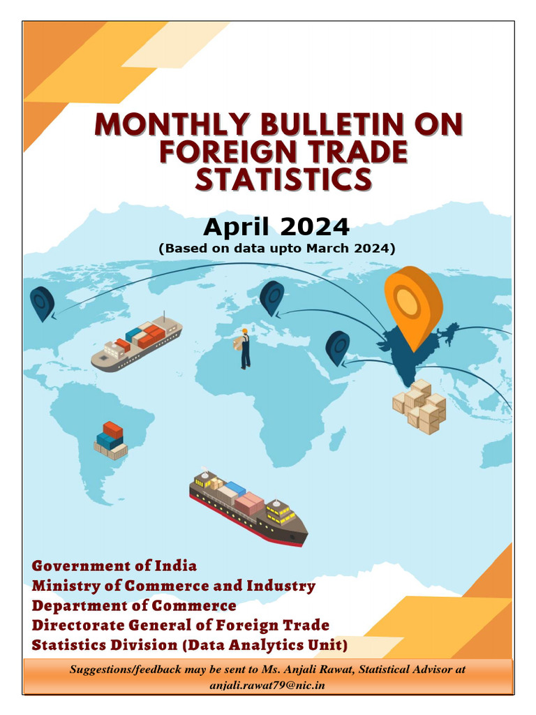 Monthly Bulletin On Foreign Trade Statistics - April 2024 | PDF ...