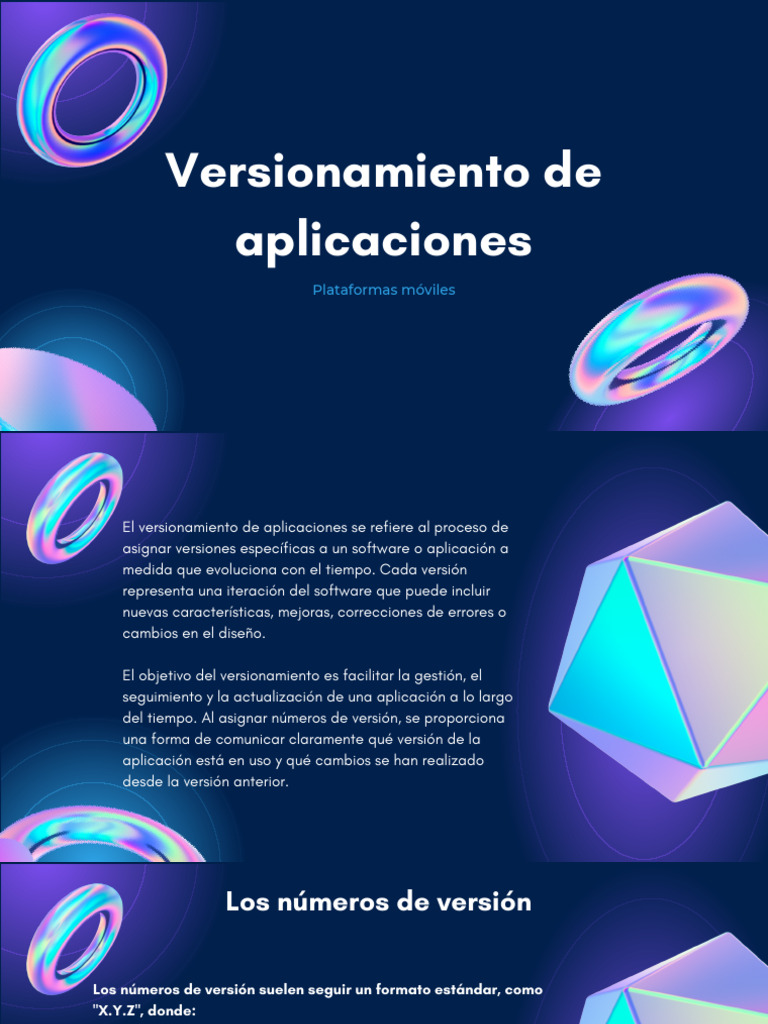 Versionamiento de Aplicaciones | PDF | Ciclo de vida de la versión de ...