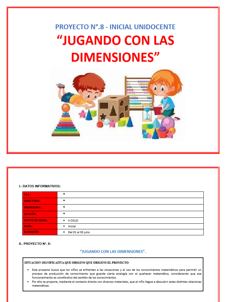 PROYECTO 8 | PDF | Bailes | Dibujo