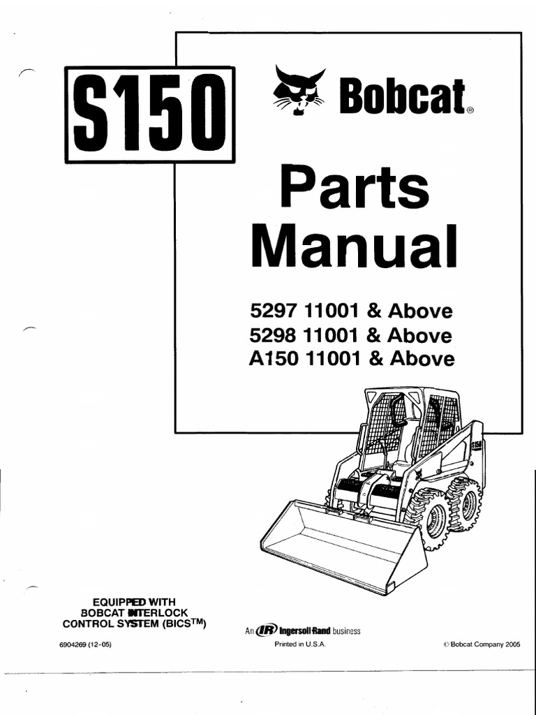 Bobcat S150 Manual de Partes | PDF
