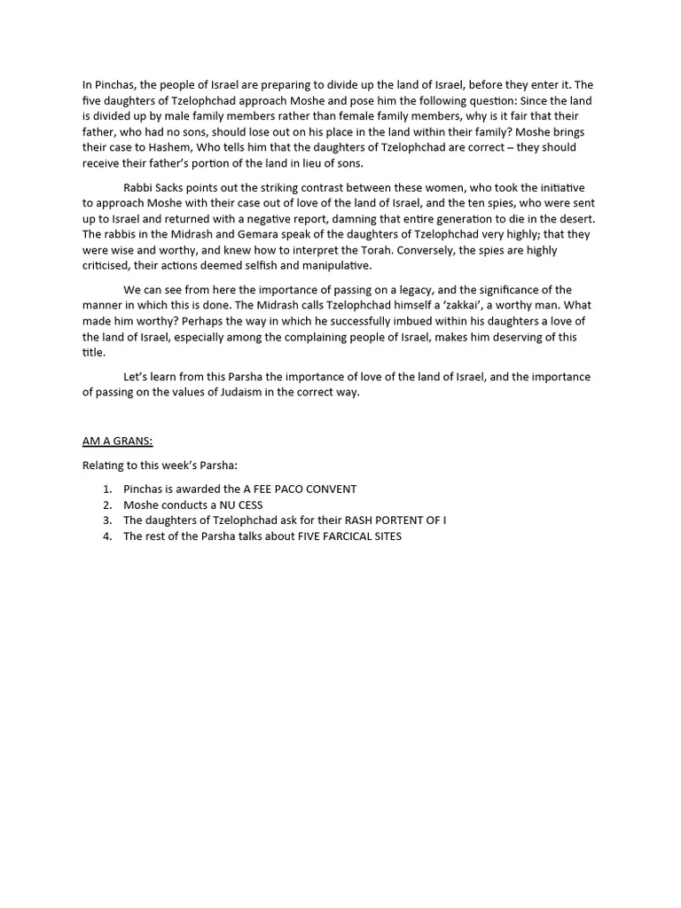 Pinchas Tribe | PDF | Social Science | History