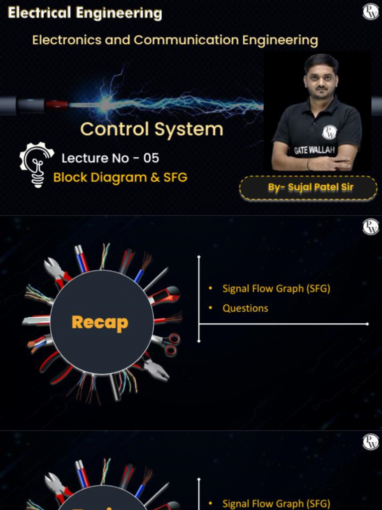 Block Diagram and SFG 05 - Class Notes | PDF