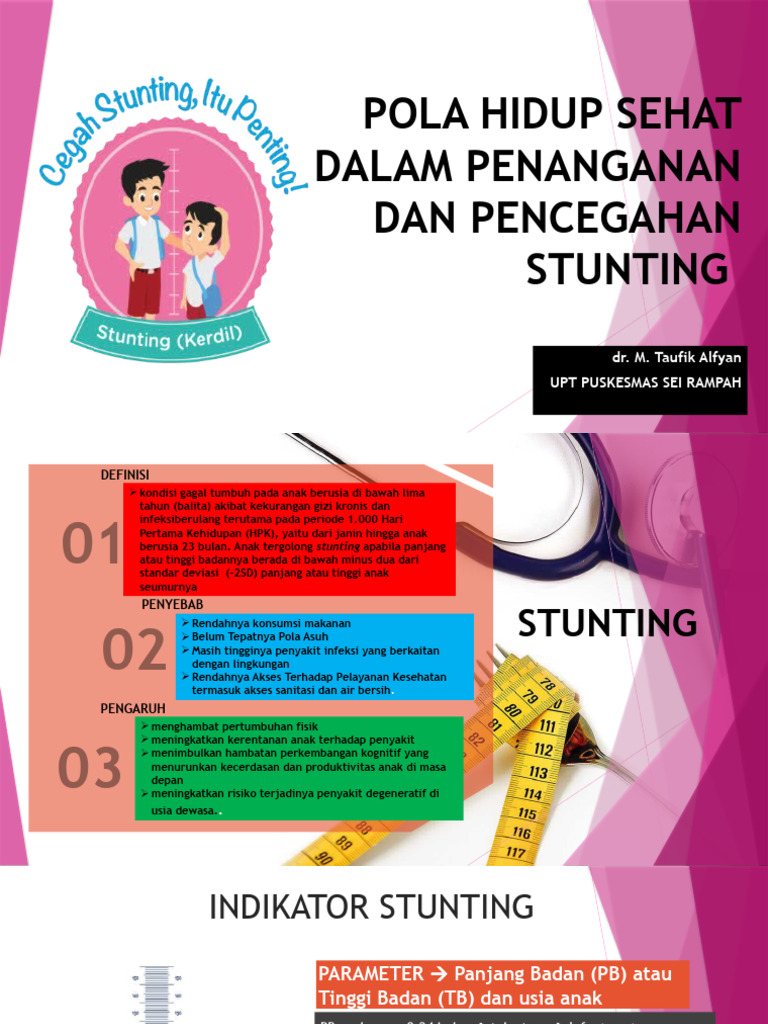 Pola Hidup Sehat Dalam Pencegahan Stunting | PDF | Kesehatan Holistik | Sains & Matematika