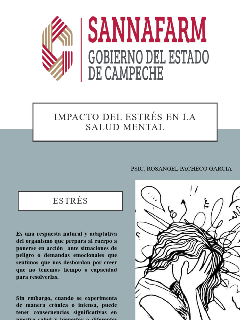 Impacto Del Estres en La Salud Mental | PDF | Estrés (biología ...