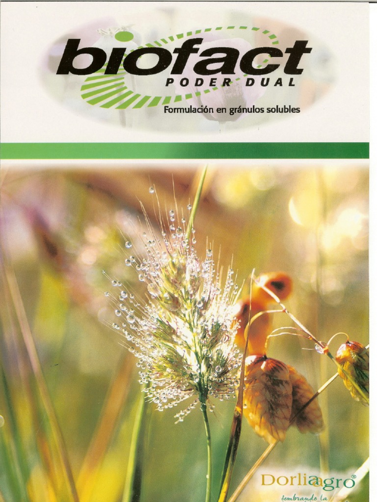 Biofact Cultivos | PDF | Microorganismo | Biología