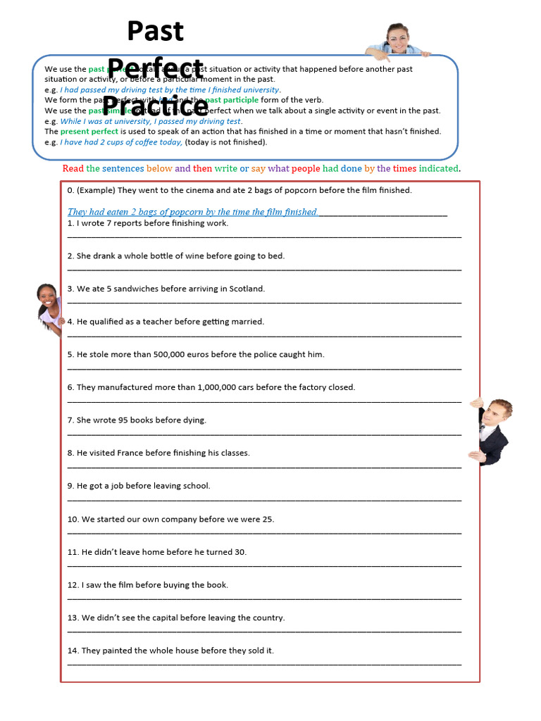 past-perfect-and-past-perfect-continuous-worksheet-grammar-drills ...