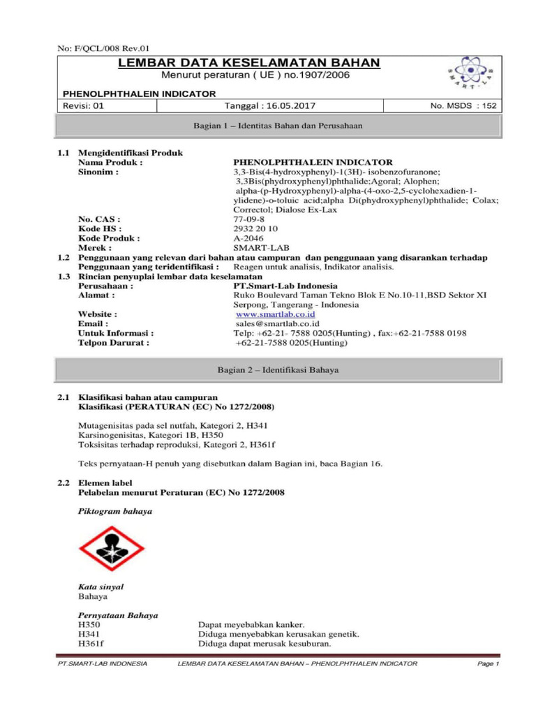 Msds Modul 1 | PDF