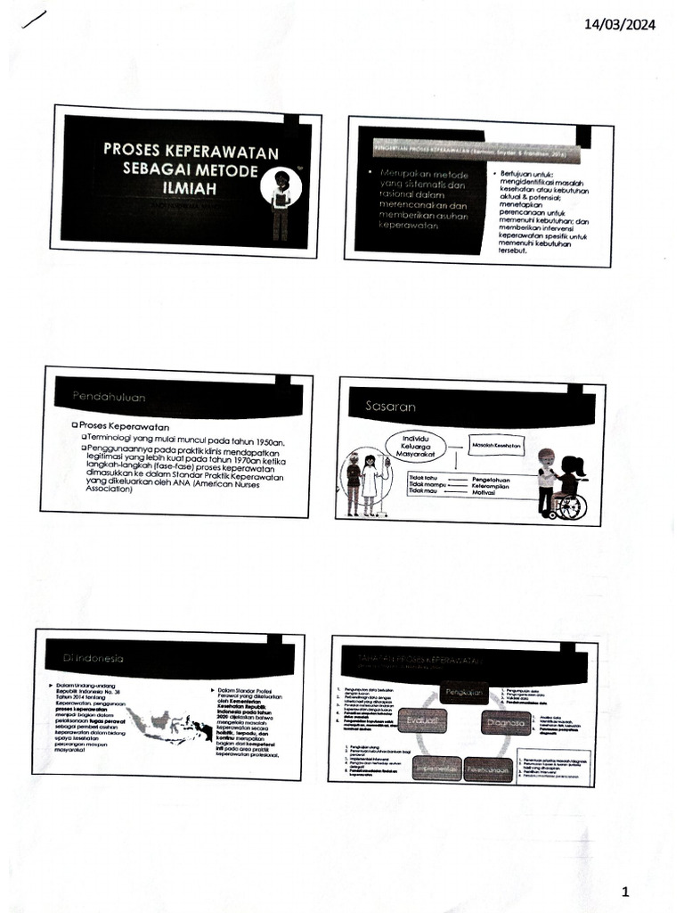 Proses Kep - Dan Berpikir Kritis Materi Ibu Andi | PDF