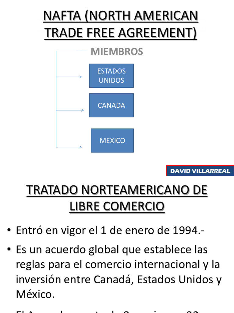 NAFTA | PDF | Tratado de Libre Comercio Norteamericano | Economias