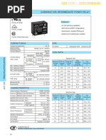LU-5-R Relay Pinout and Specs | PDF | Alternating Current | Relay