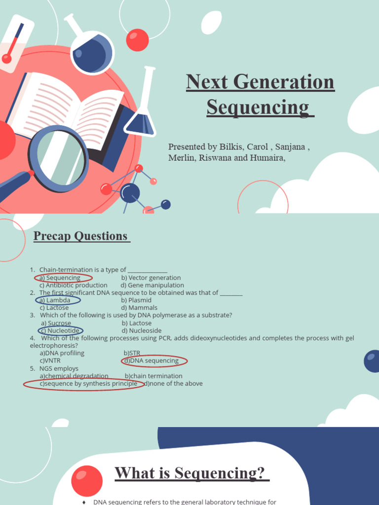 Next Generation Sequencing - Final | PDF | Dna Sequencing | Dna Microarray