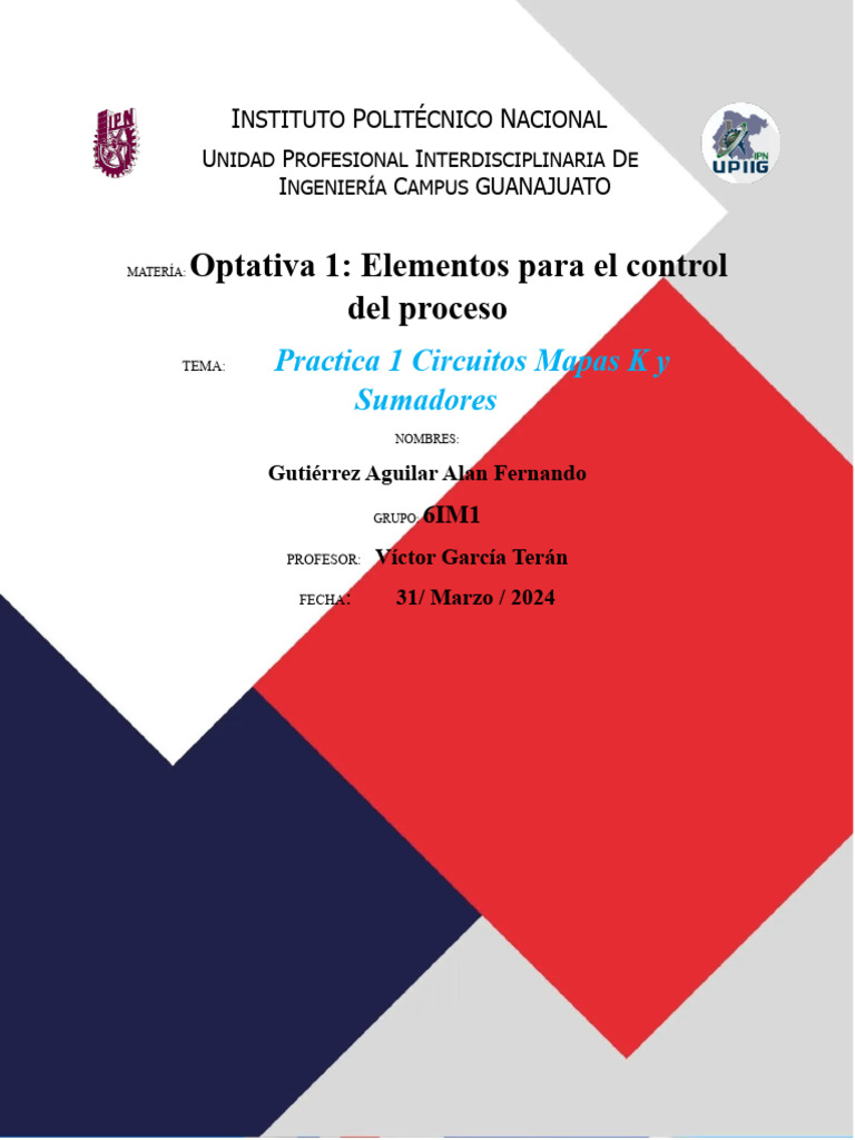 Mapas K y Sumadores en Circuitos Digitales | PDF | Informática | Ciencias de la Computación