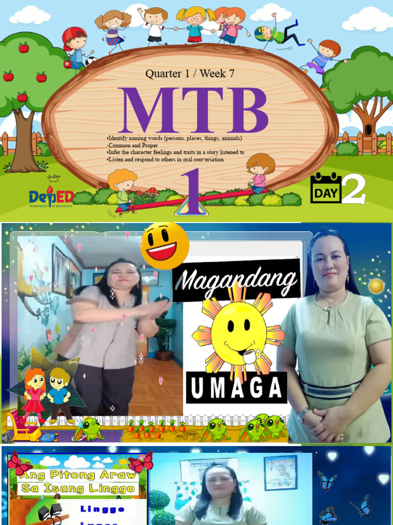 q1 MTB Cot Week 7 Grade 1 | PDF