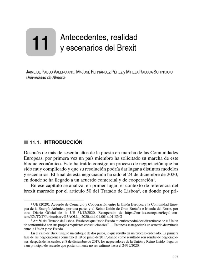 227-246 OEUE (11) - 1revisado 2 | PDF | Brexit | Reino Unido