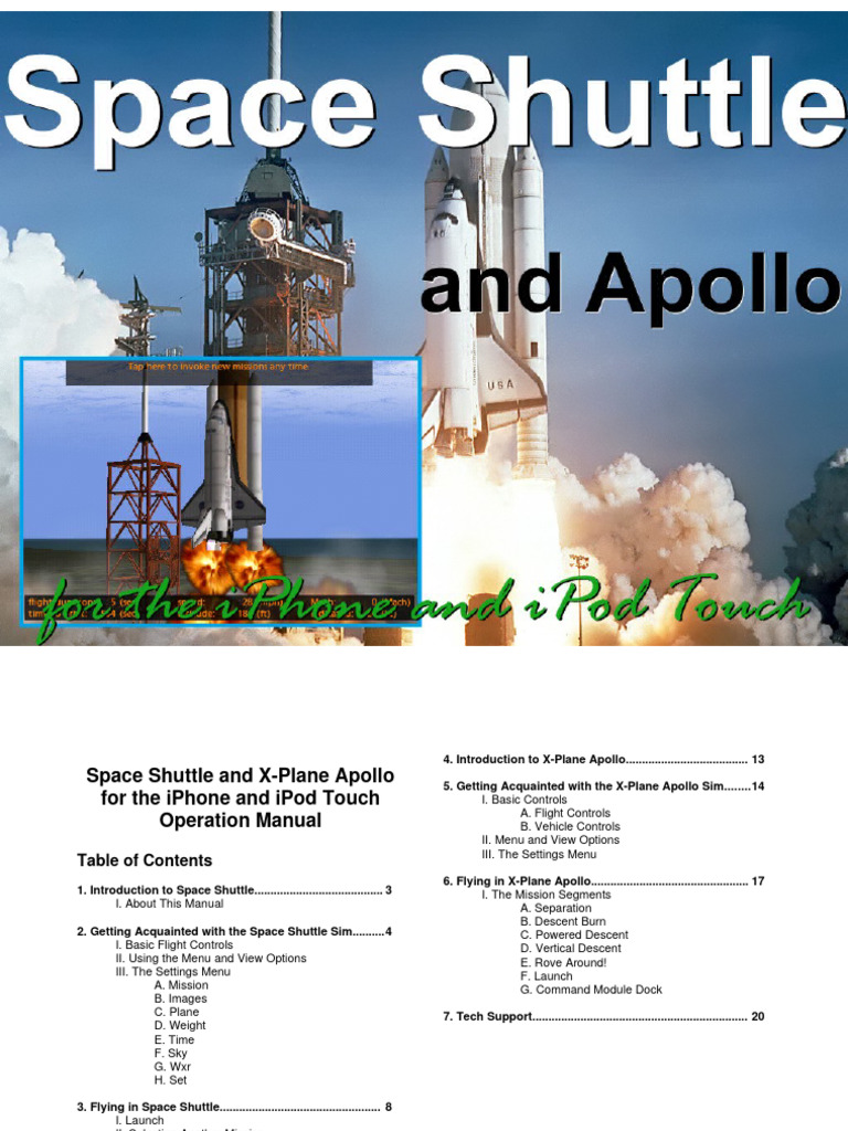 Space Shuttle Manual | PDF | Space Shuttle | Apollo Program