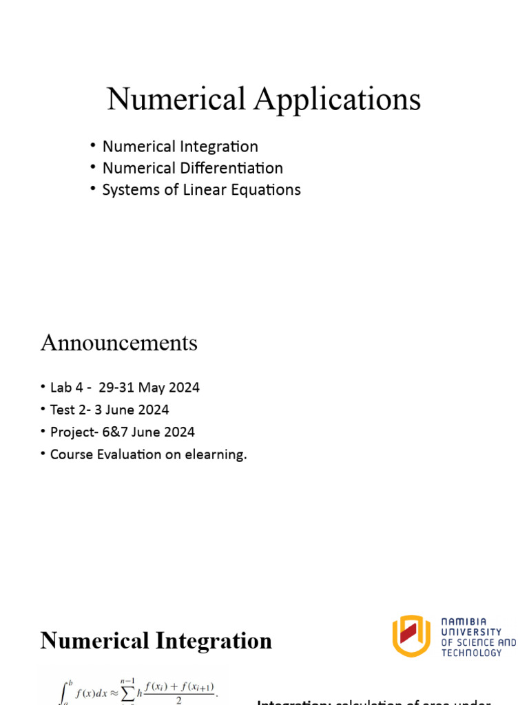 Numerical Analysis | PDF | Numerical Analysis | Integral Numerical Analysis | PDF | Numerical Analysis | Integral