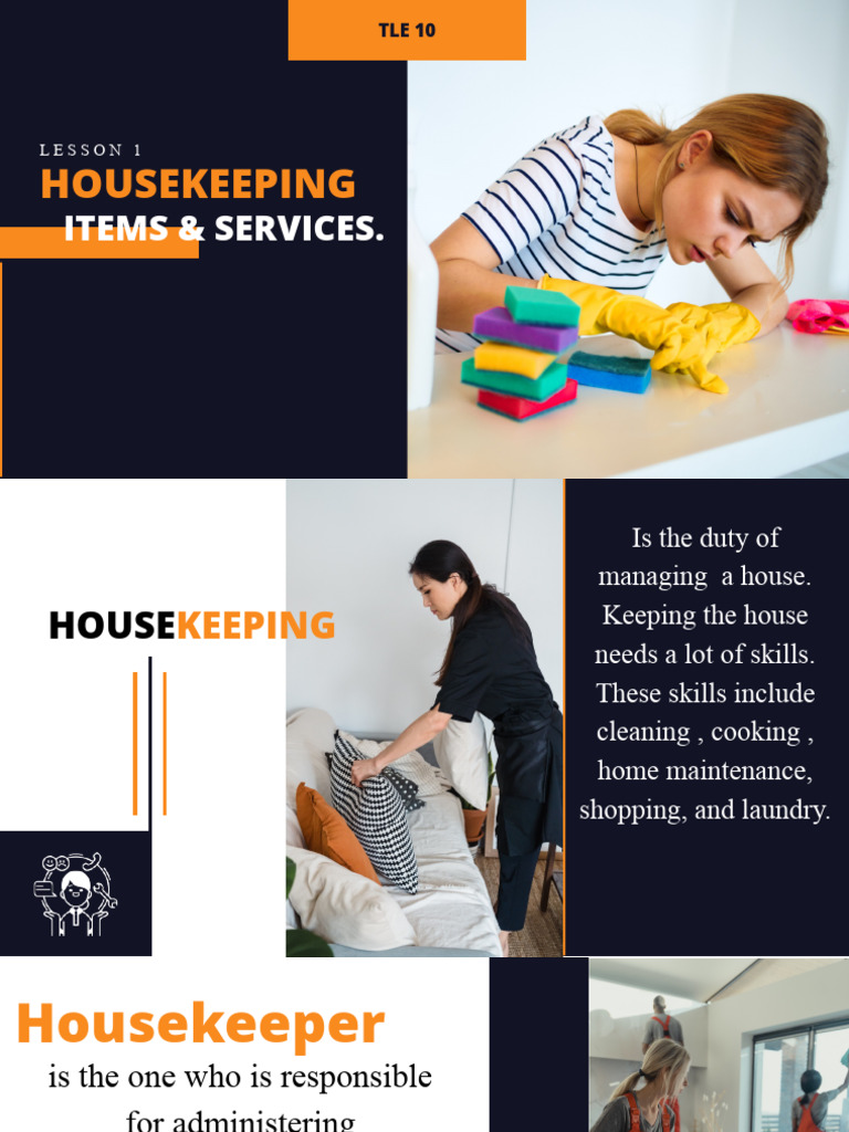 Essential Guide to Housekeeping Skills | PDF | Housekeeping | Safety