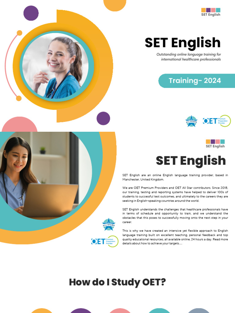 OET Training for Healthcare Professionals | PDF | Educational ...