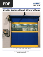 Albany RR3000 Vision Owners Manual | PDF | Door | Switch