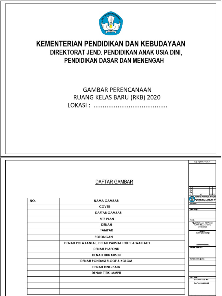 GAMBAR RKB (Genteng) - 2020 | PDF