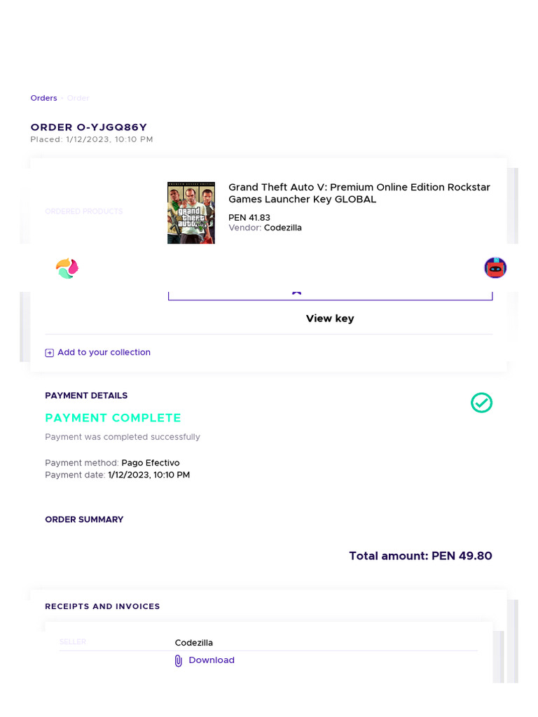 Order - ENEBA | PDF | Receipt | Invoice