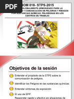 NOM-018-STPS-2015 - Presentacion - P1 | PDF