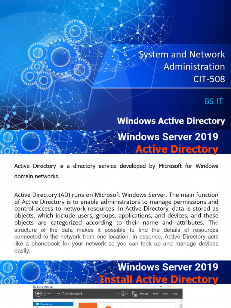 Active Directory | Download Free PDF | Active Directory | User (Computing)