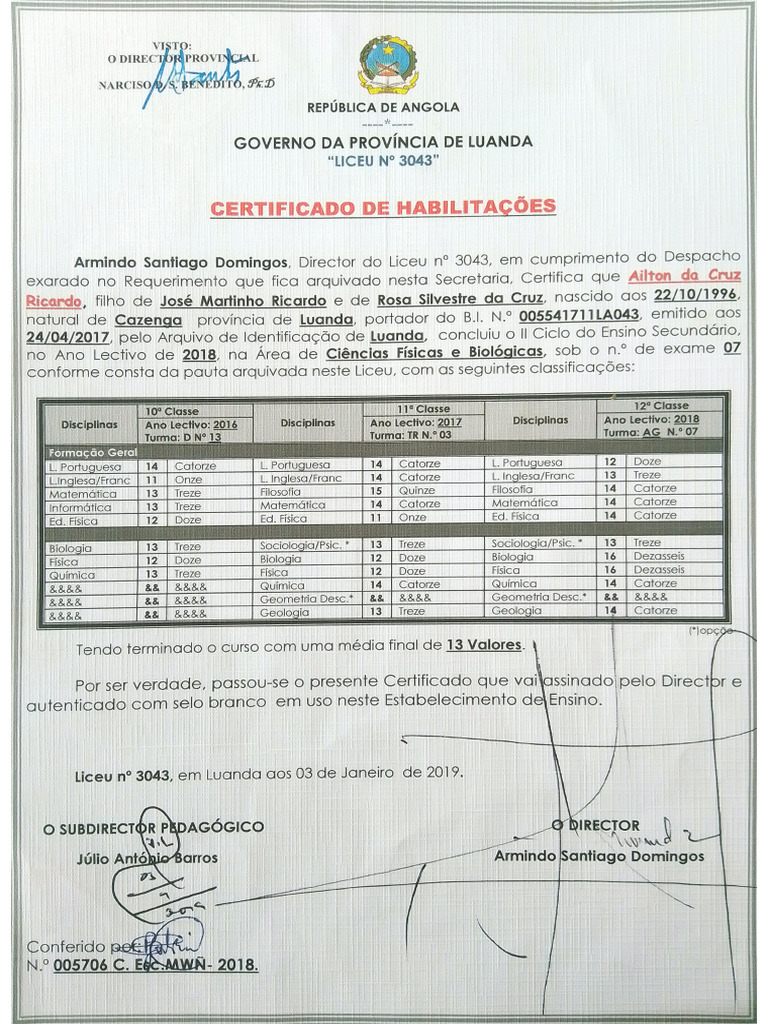 PDF Scanner Certificado | PDF