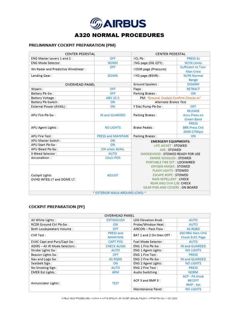 LR36 A320 Normal Procedures | PDF | Takeoff | Air Traffic Control