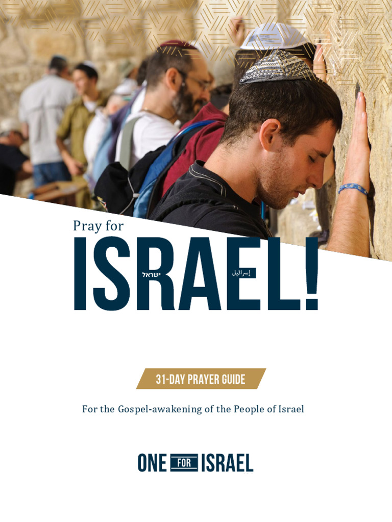 31-Day Prayer Guide for Israel | PDF | Jesus | Prayer