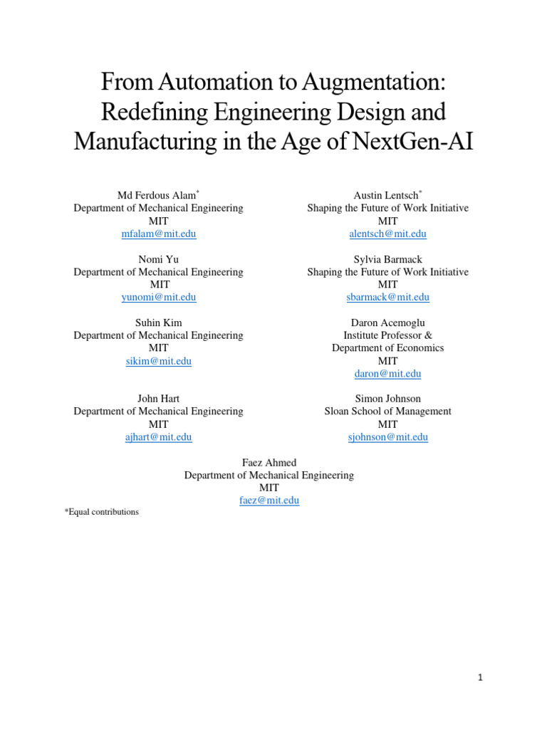 Engineering With NextGen AI | PDF | Artificial Intelligence | Intelligence (AI) & Semantics