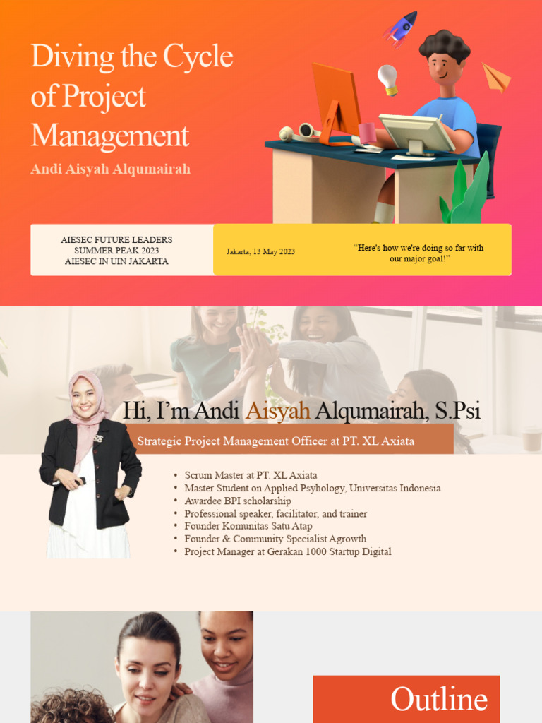 Diving The Cycle of Project Management - AIESEC in UIN JKT | PDF ...