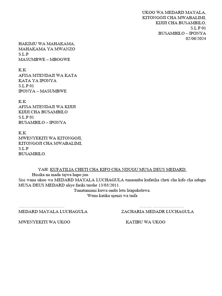 MASHALA | PDF