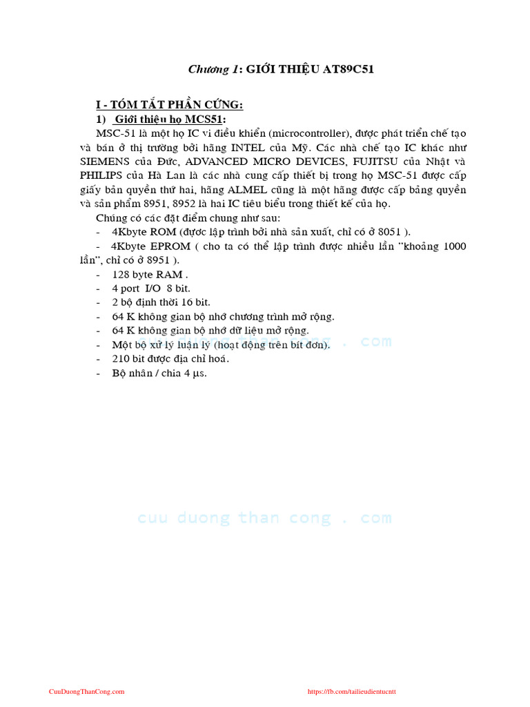 Vi-Xu-Ly - Le-Chi-Thong - Vi-Dieu-Khien-8051 - (Tieng-Viet ...