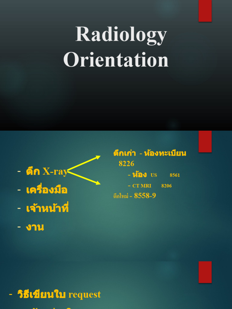 Radiology Introduction 2024 | PDF