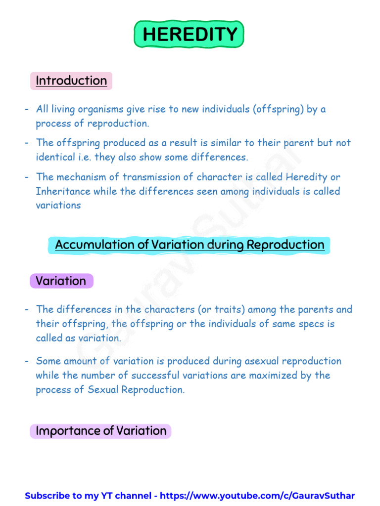 Heredity and Evolution - Removed | PDF | Sex | Dominance (Genetics)