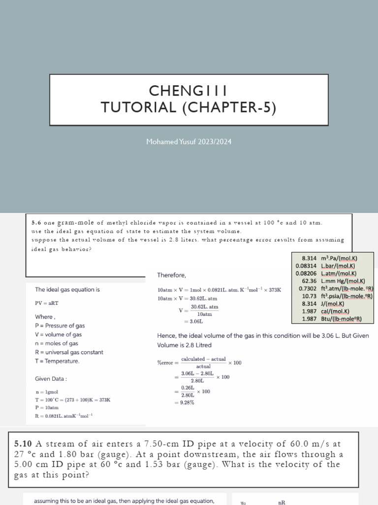 Tutorial CH-5v2 | PDF