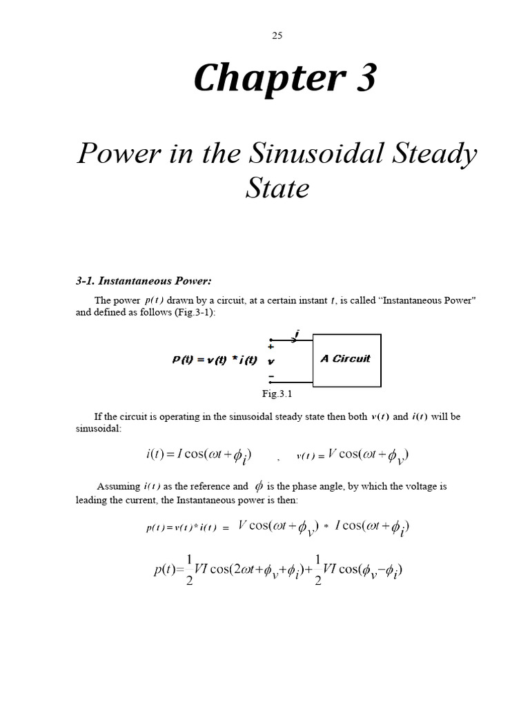 Circuits CH5 | PDF | Ac Power | Capacitor