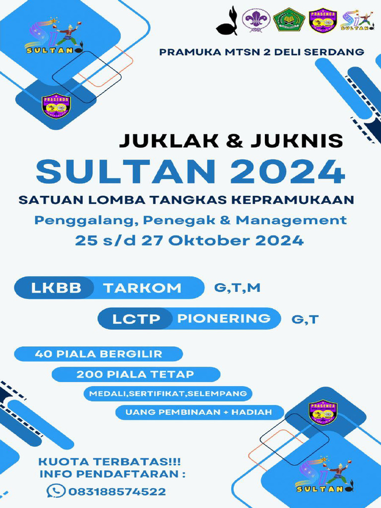 Juklak & Juknis Sultan 2024 | PDF