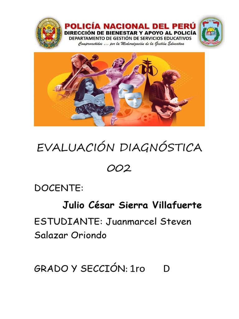 Evaluación de Bitácora de Arte 1ro D | PDF | Evaluación