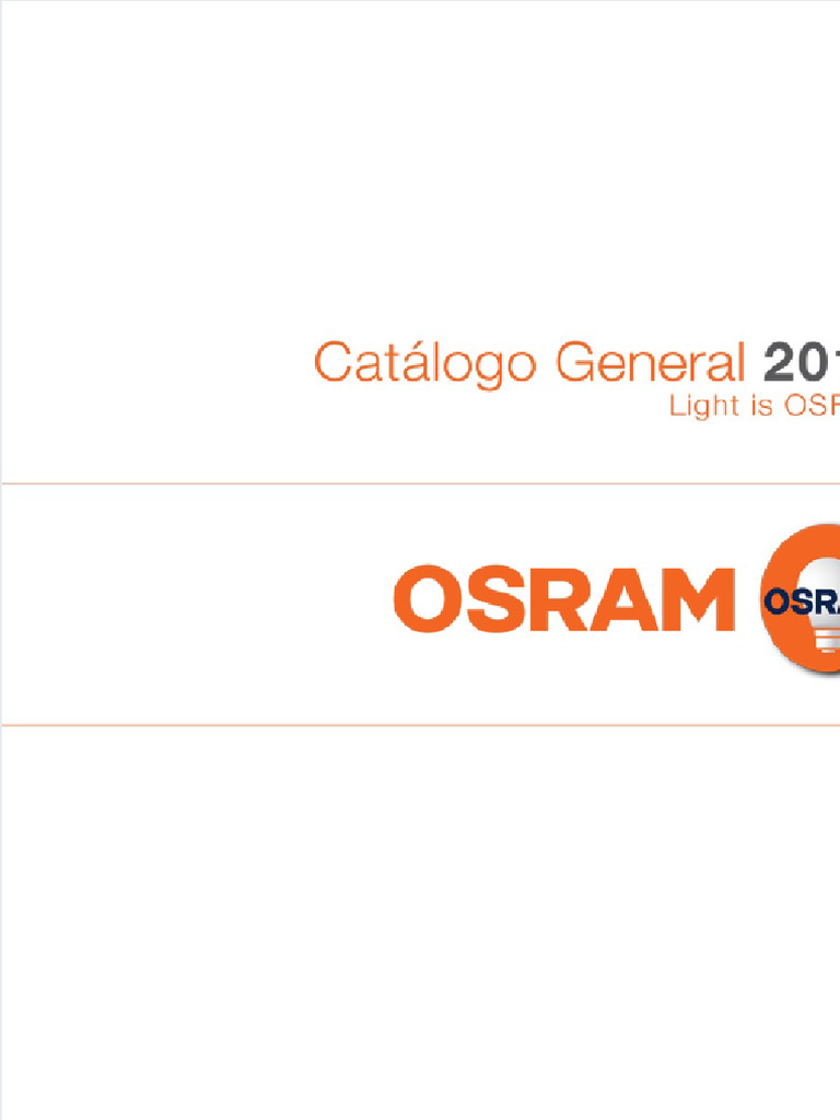Fdocumentos - Tips Catalogo Osram 2014pdf | PDF | Diodo emisor de luz ...