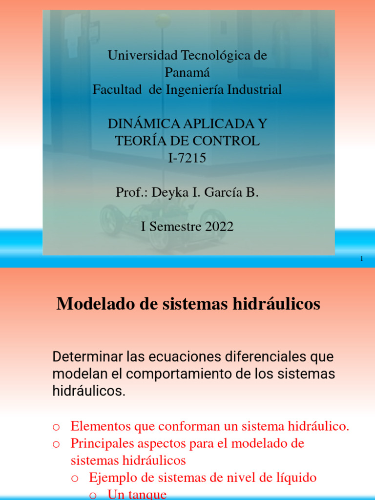 Clase #5 - Modelado de Sistemas Hidraulicos | PDF | Líquidos | Materia ... Clase #5 - Modelado de Sistemas Hidraulicos | PDF | Líquidos | Materia ...