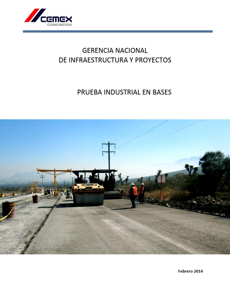 CEMEX - Monterrey - 14004. Reporte Final Bases | PDF | Hormigón | Cemento