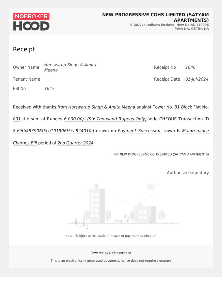 Receipt | PDF